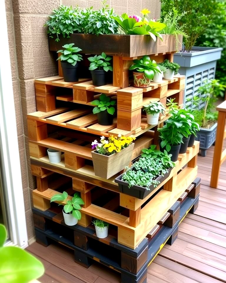 25 Pallet Garden Ideas for a Creative Outdoor Space