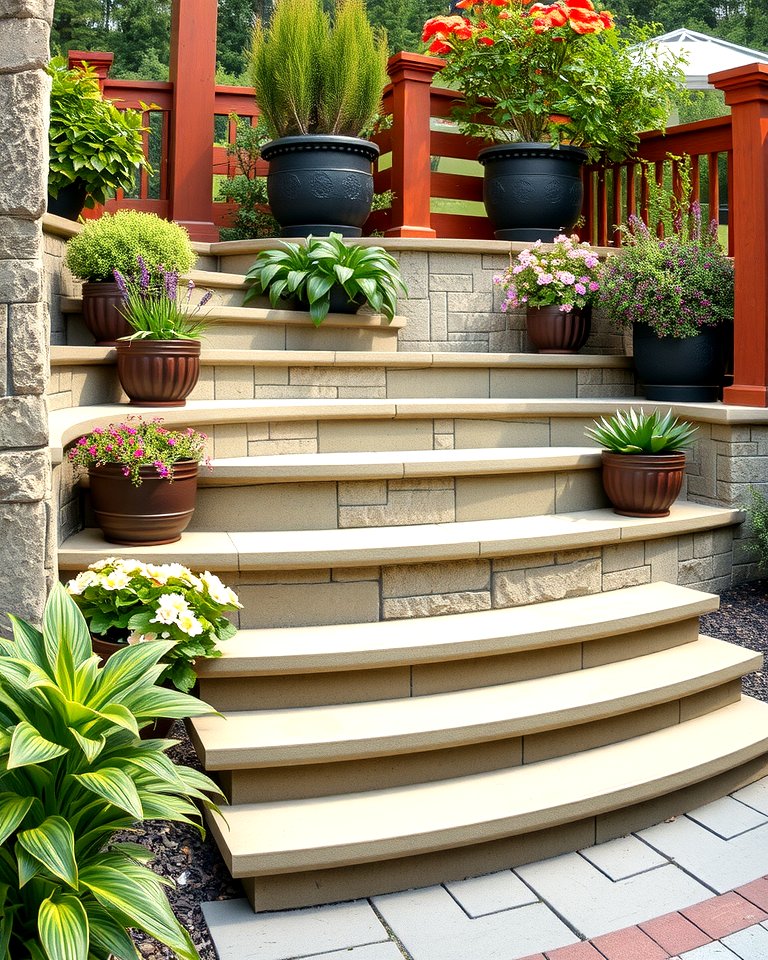 25 Patio Steps Ideas to Enhance Your Outdoor Space