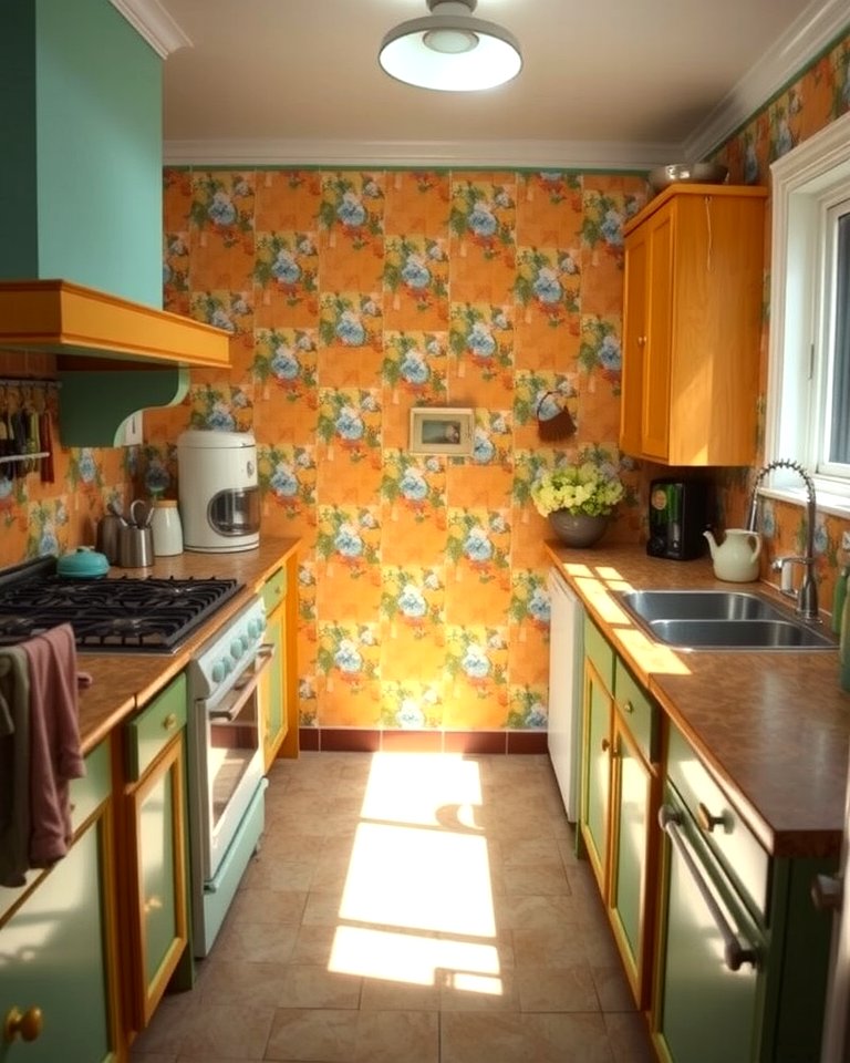30 Retro 70s Kitchen Ideas for a Funky Vintage Makeover