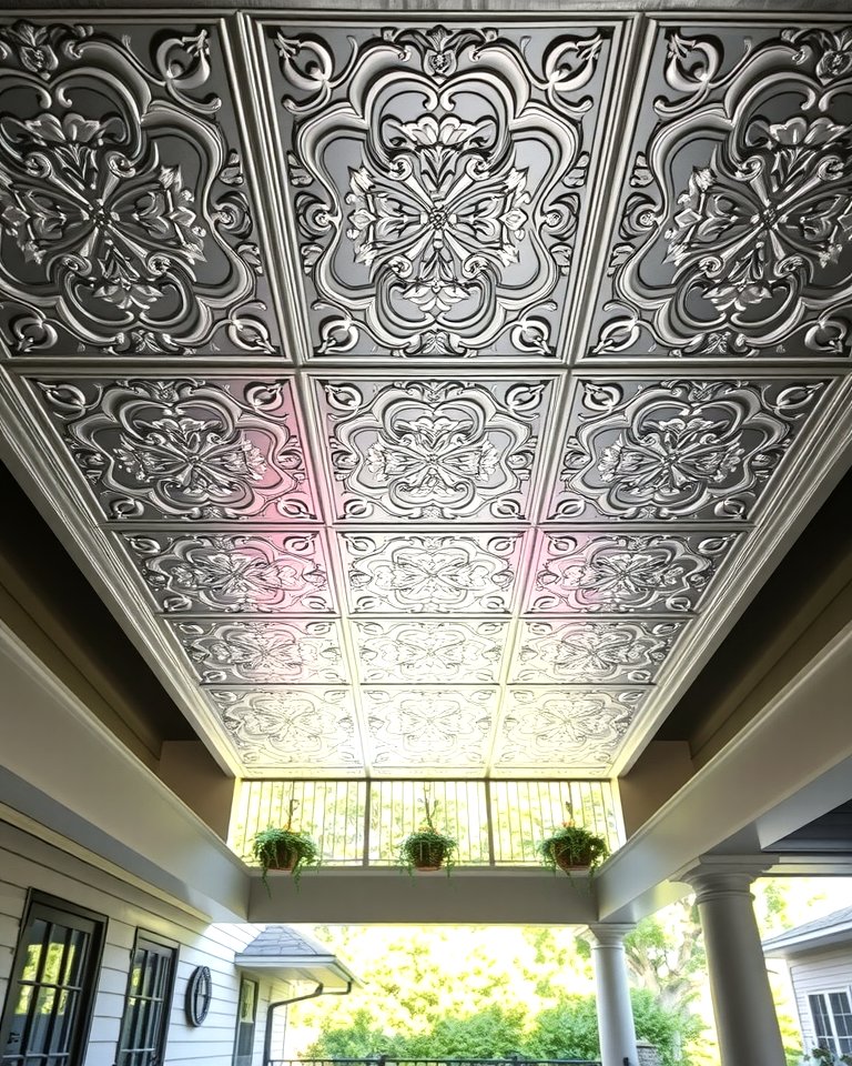 25 Tin Ceiling Ideas for a Vintage Touch