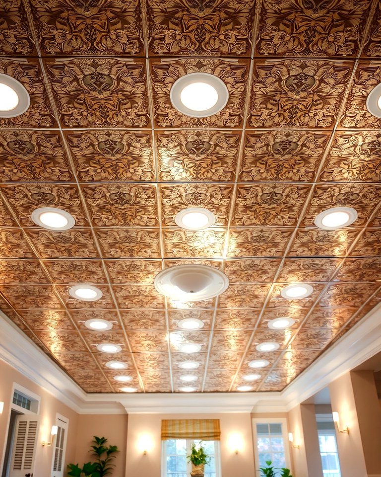 25 Tin Ceiling Ideas for a Vintage Touch