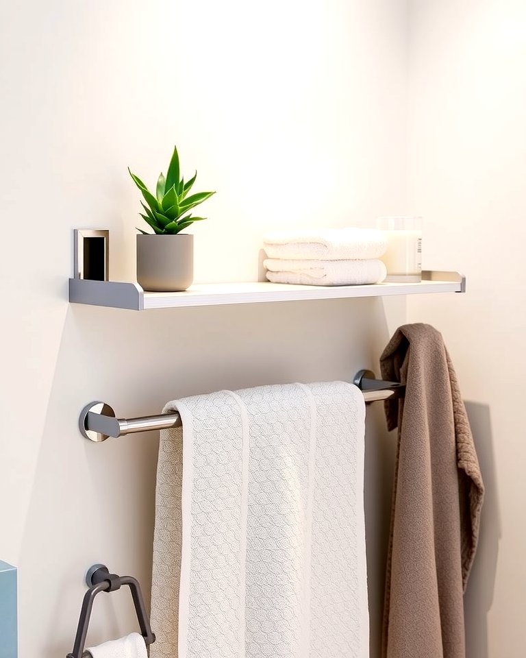 25 Towel Display Ideas to Organize Your Bathroom