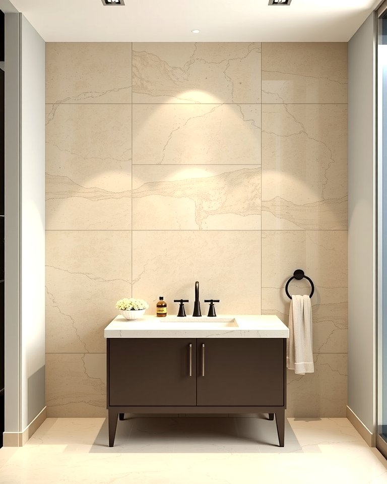 25 Travertine Tile Bathroom Ideas for Natural Beauty