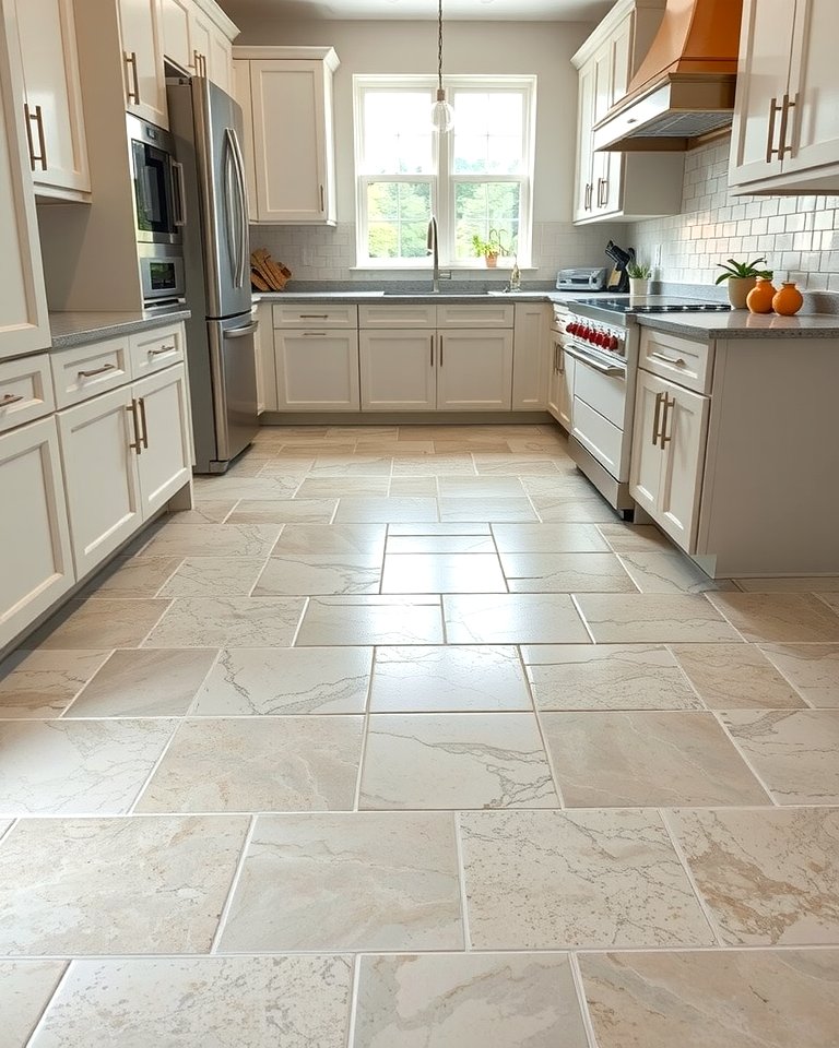 25 Travertine Floor Kitchen Ideas for Elegance