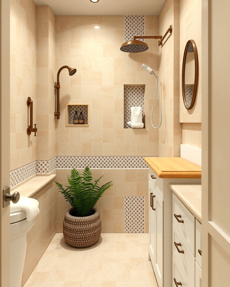 25 Travertine Tile Bathroom Ideas for Natural Beauty