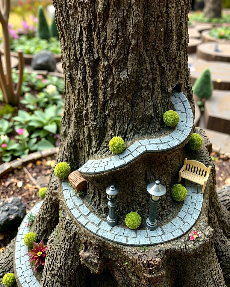 25 Tree Stump Fairy Garden Ideas for Enchanting Spaces