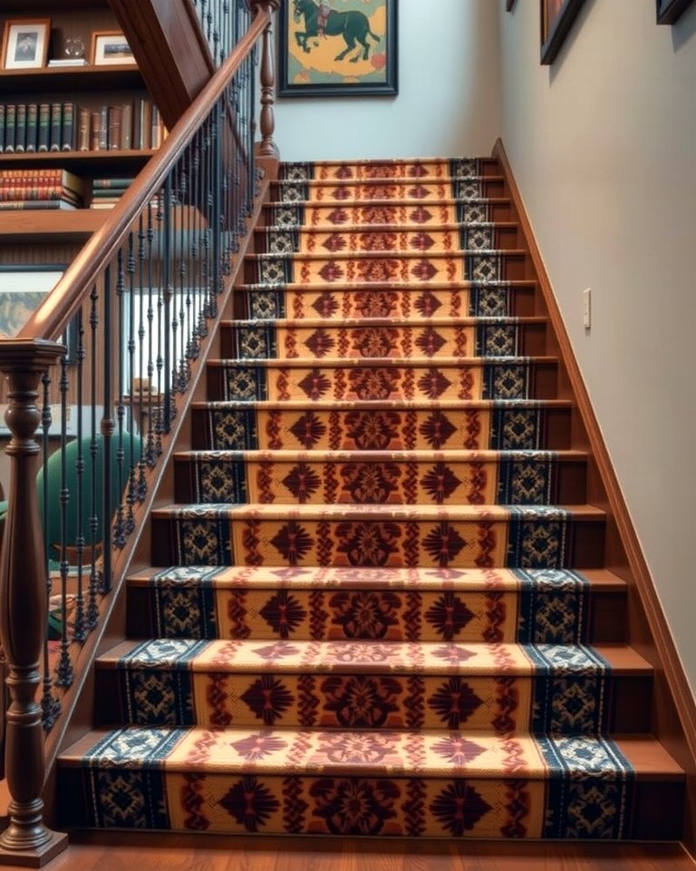 25 Painted Stair Ideas to Transform Your Home