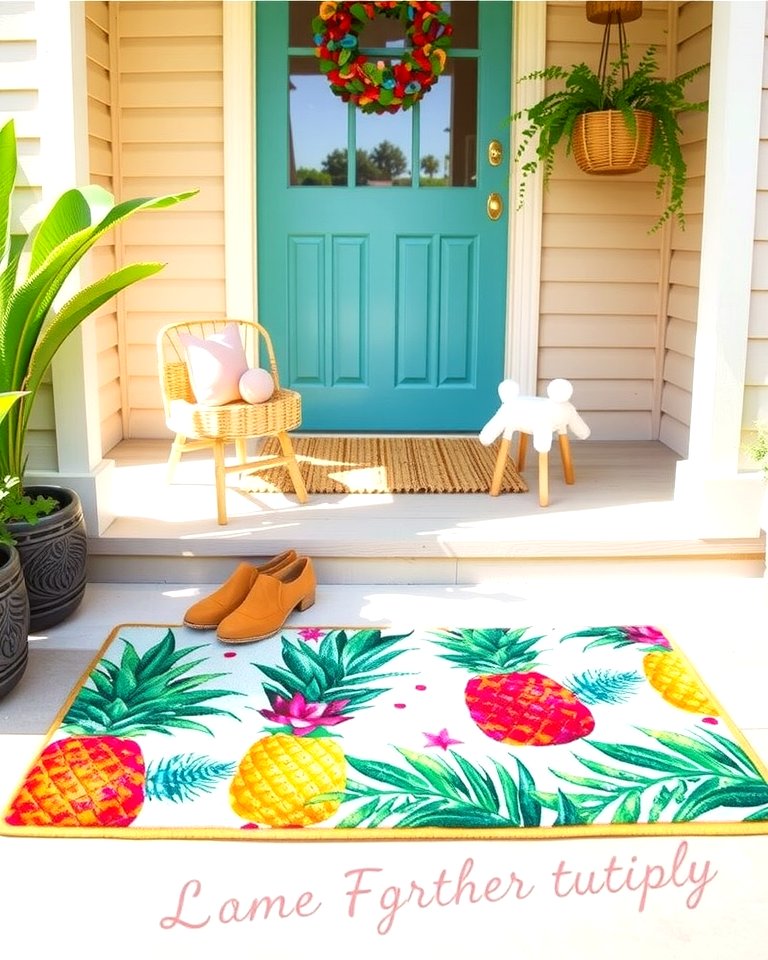 25 Summer Front Door Decor Ideas to Welcome the Season