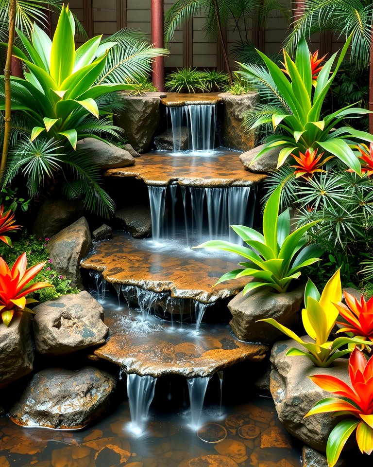 25 Pondless Waterfall Design Ideas for a Serene Backyard