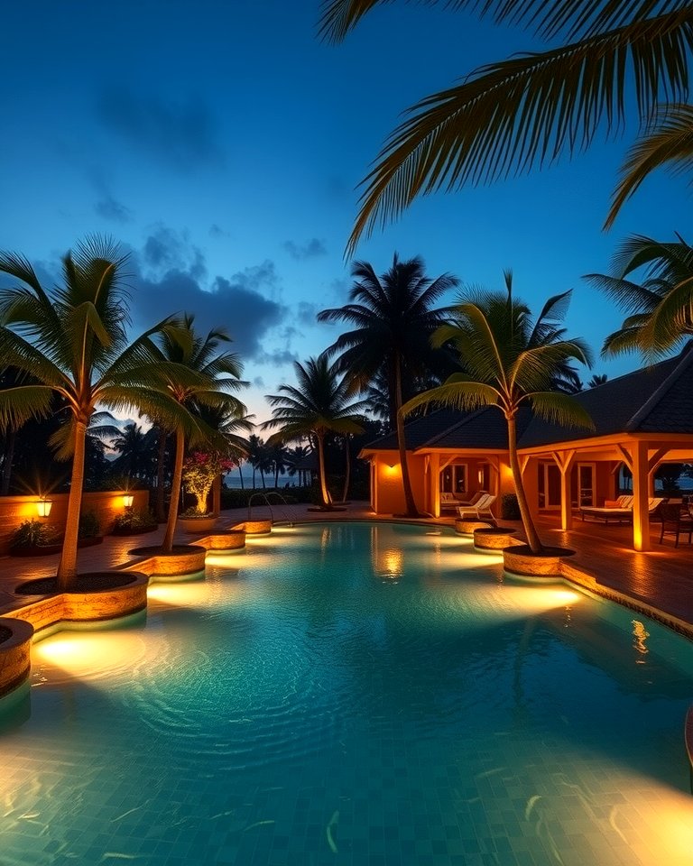 25 Tropical Pool Landscaping Ideas for a Resort Feel