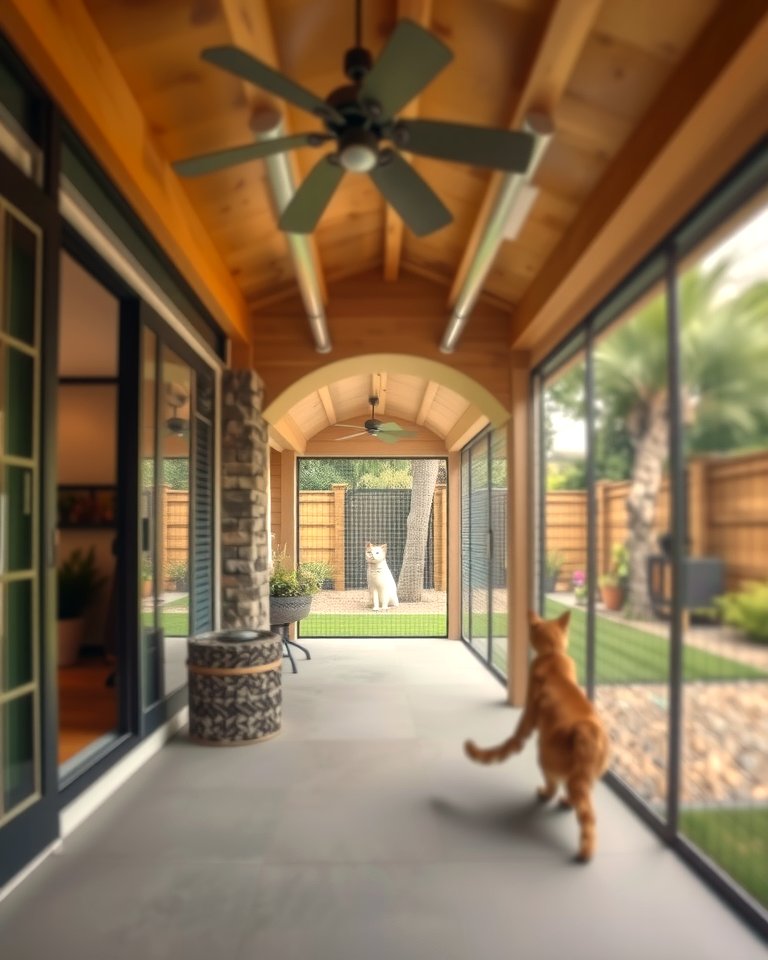 25 Outdoor Catio Ideas for Your Feline Friends