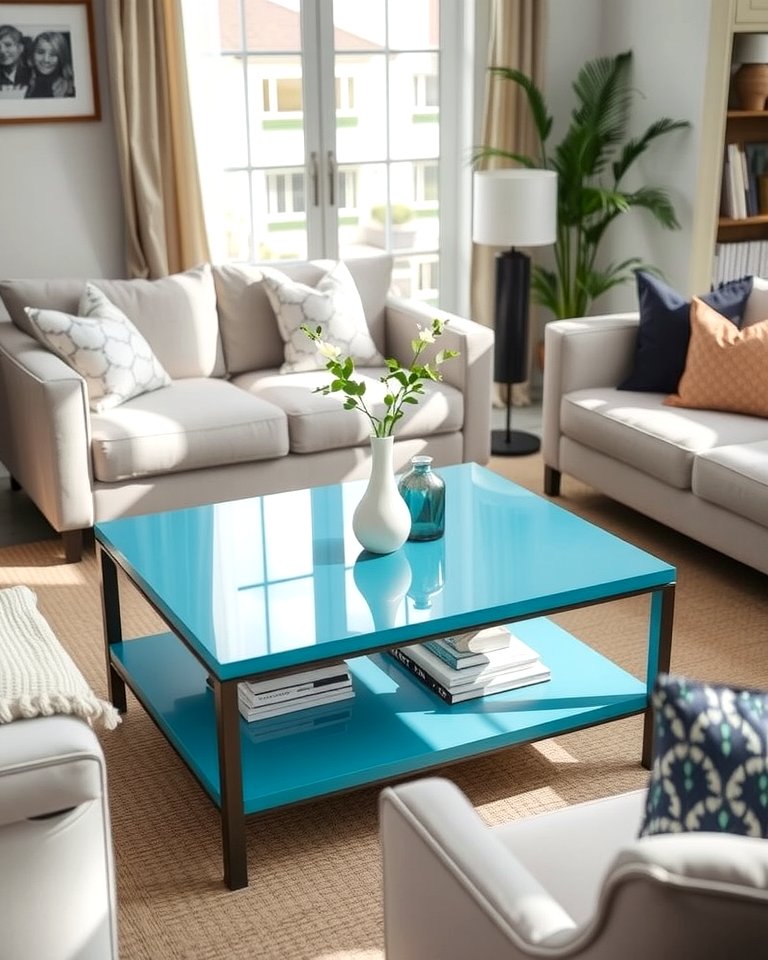 25 Turquoise Living Room Ideas for a Fresh Look