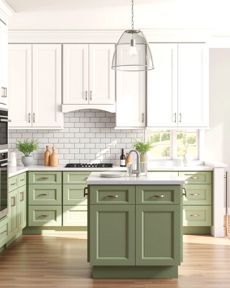 25 Sage Green Kitchen Ideas for a Fresh and Inviting Space