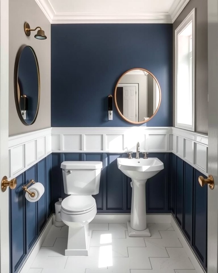 25 Powder Room Wainscoting Ideas for a Chic Look