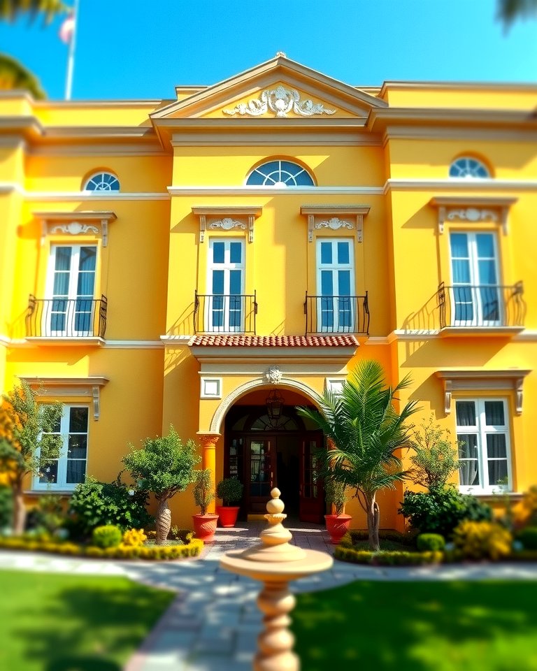 25 Yellow Exterior Home Ideas for a Bright Look