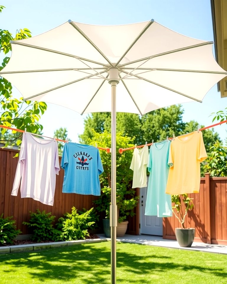 25 Outdoor Clothesline Ideas for Efficient Drying
