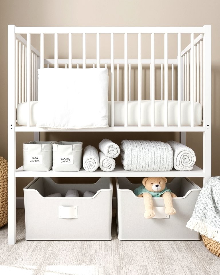25 Nursery Storage Ideas for a Clutter-Free Space