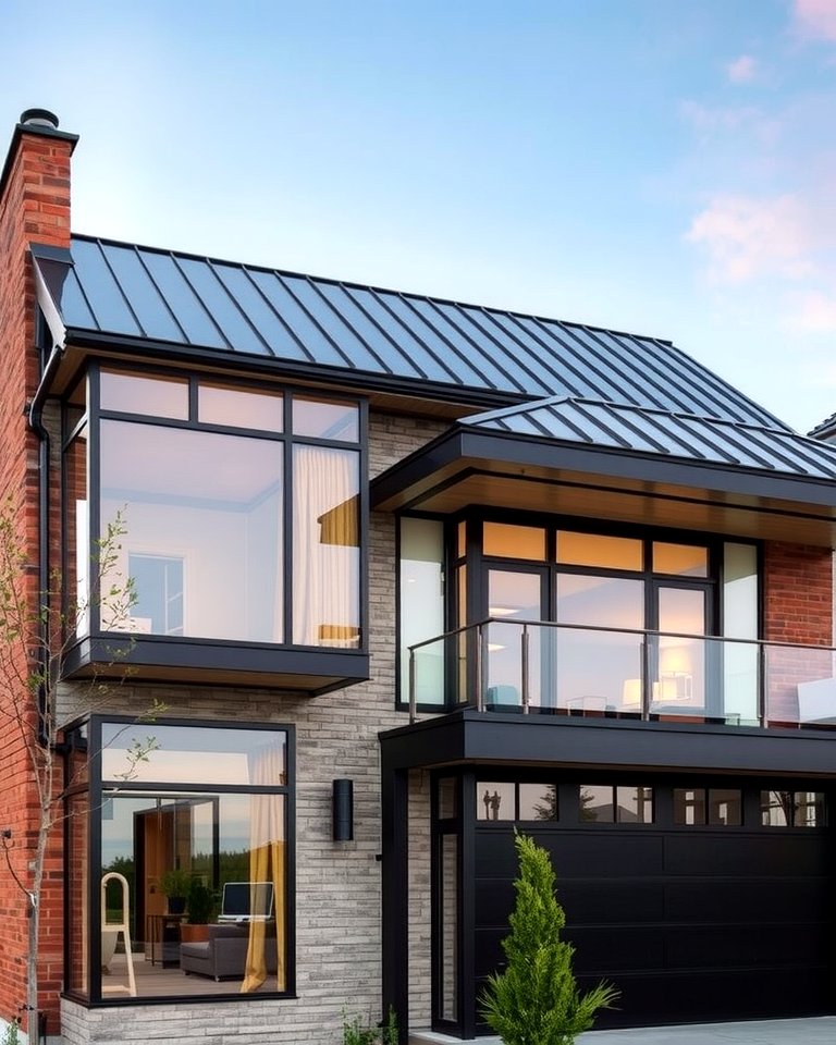 30 Black Roof Exterior Home Design Ideas for Bold Contrast