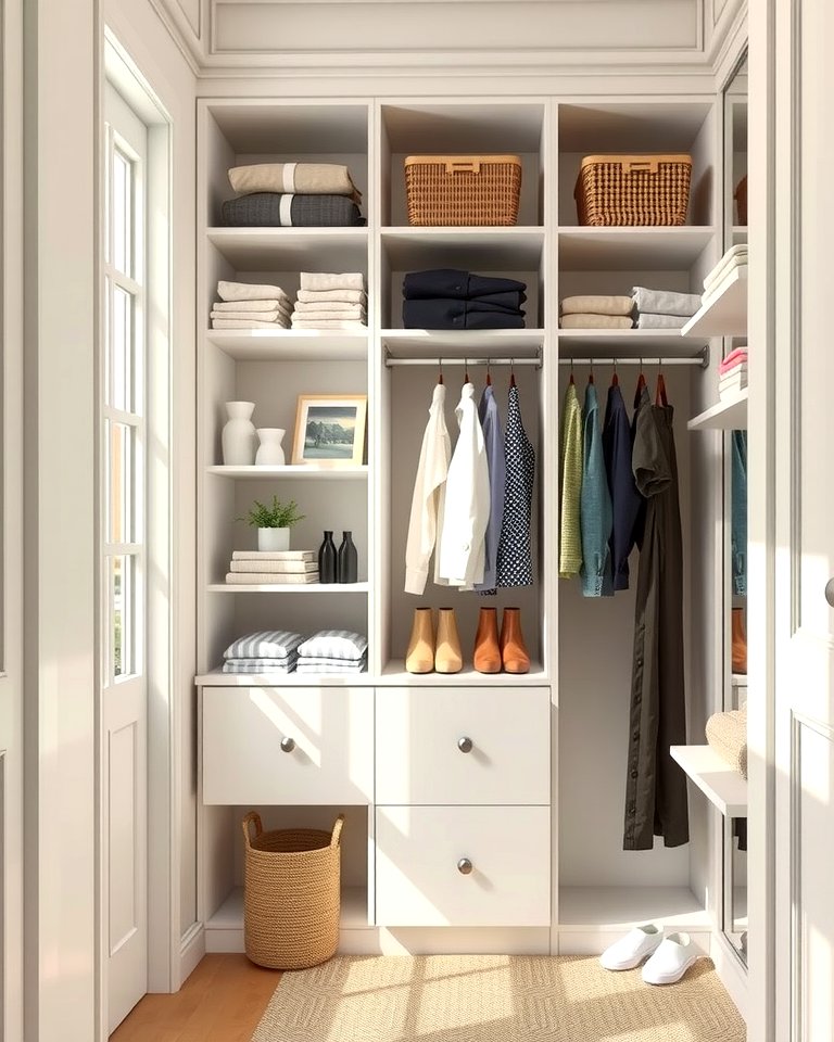 25 Small Dressing Room Ideas to Organize Your Wardrobe