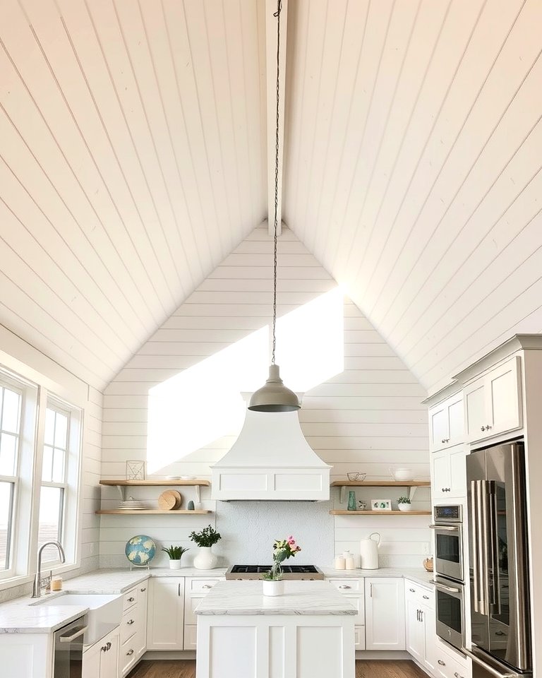 25 Vaulted Ceiling Kitchen Ideas for a Spacious Feel