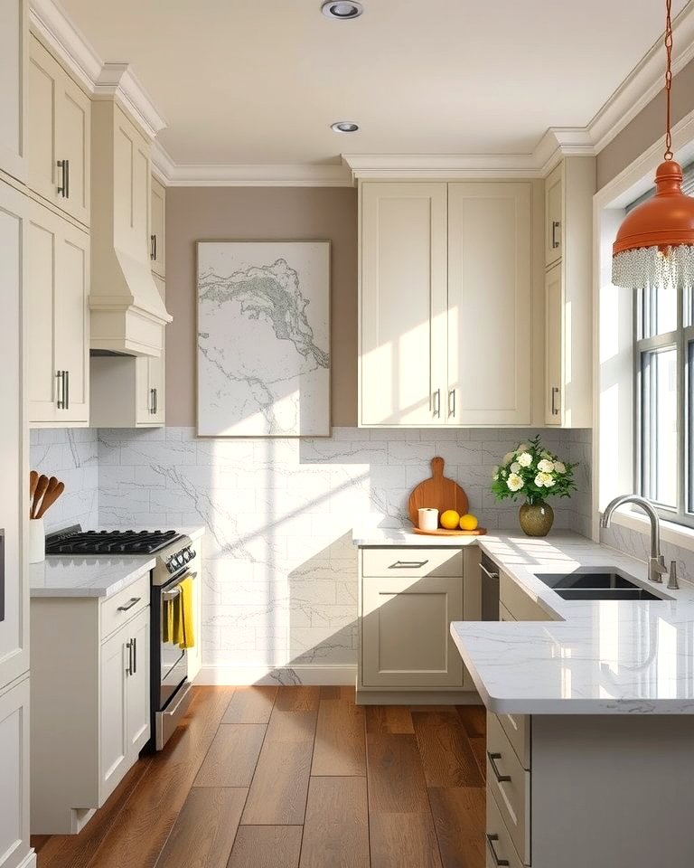 25 Off-white Kitchen Cabinets for a Timeless Look