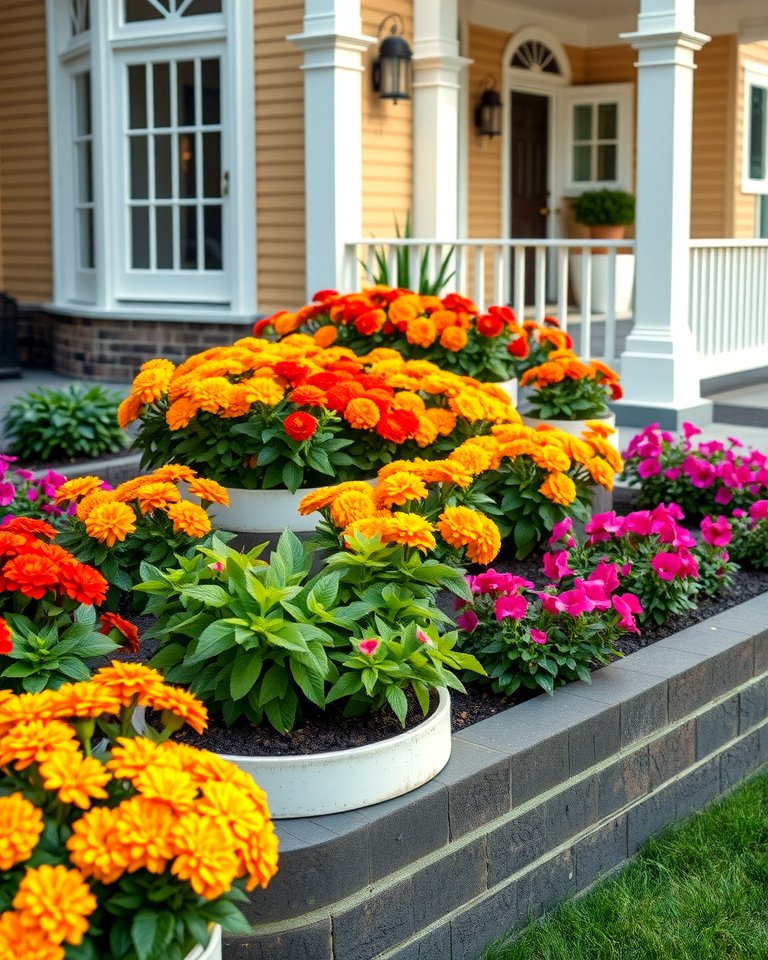 30 Front Yard Flower Bed Ideas for Curb Appeal Boost