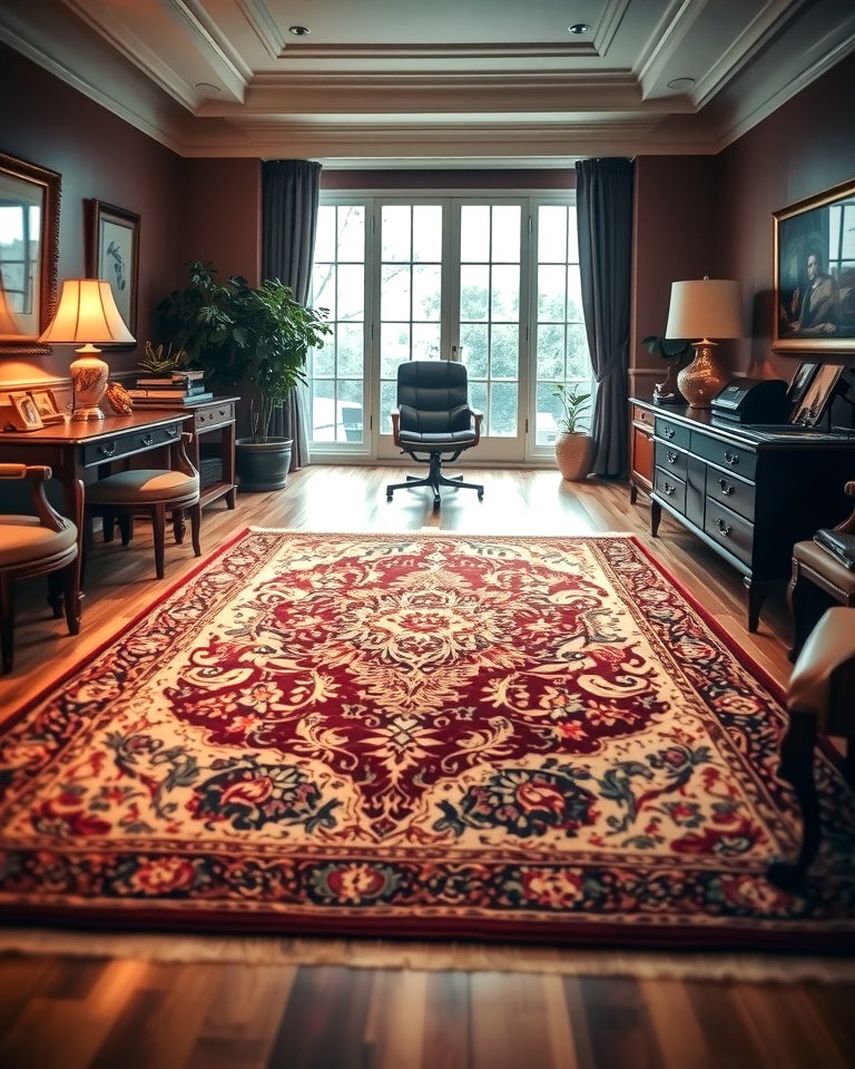 25 Office Rug Ideas to Transform Your Workspace
