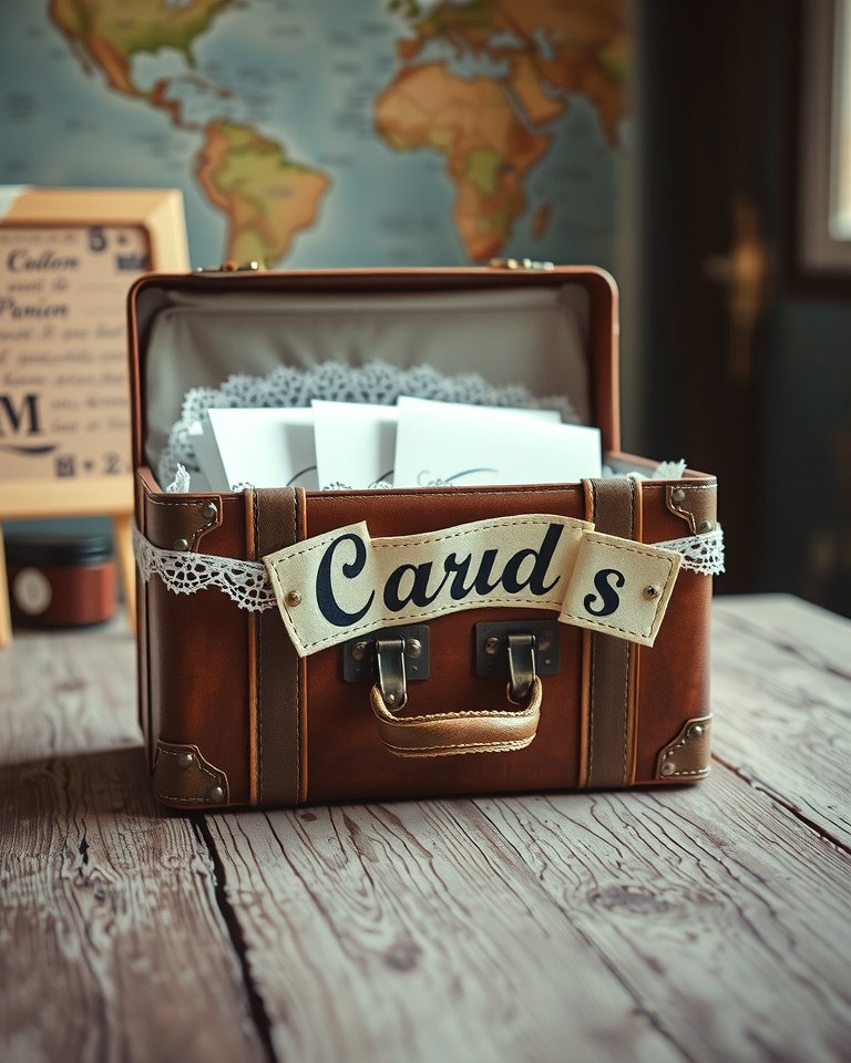 30 Creative Wedding Card Box Designs for Guests