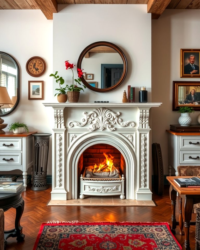 25 White Fireplace Ideas to Warm Up Your Living Room