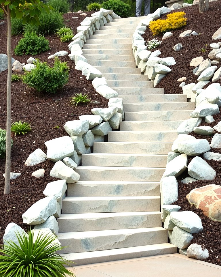 25 White Rock Landscaping Ideas for a Clean Look