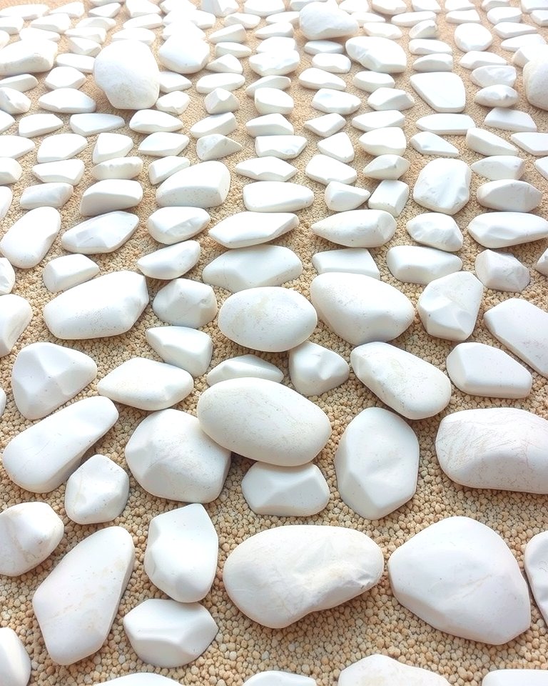 25 White Rock Landscaping Ideas for a Clean Look