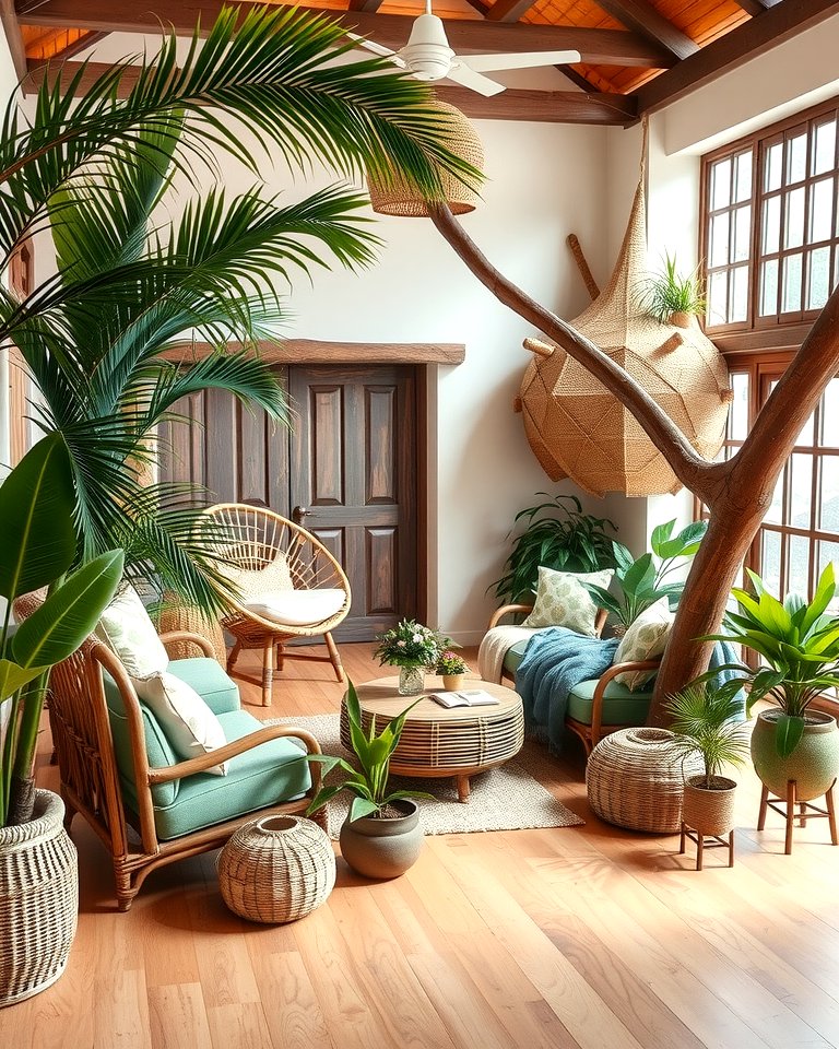 25 Tropical Living Room Ideas for a Vibrant Space