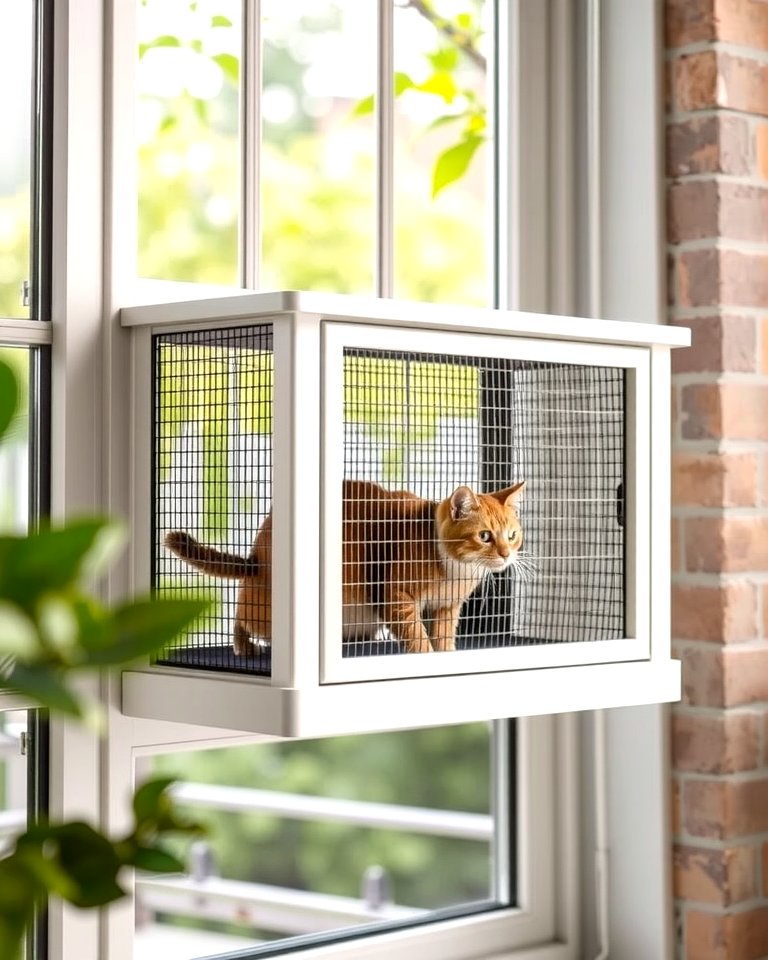 25 Outdoor Catio Ideas for Your Feline Friends