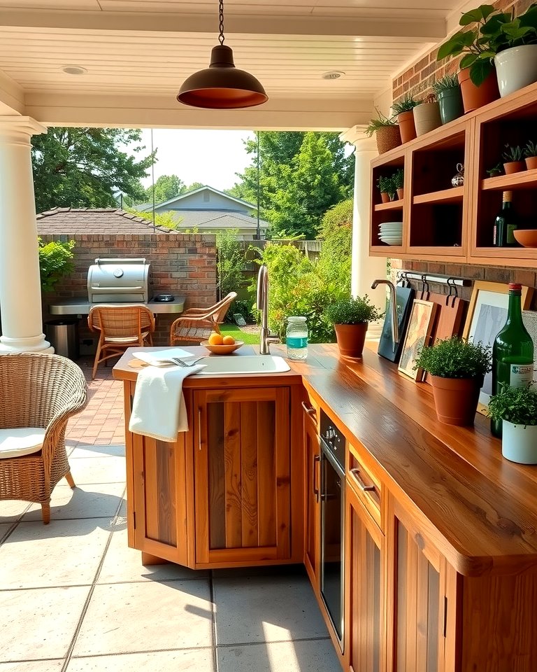 25 Outdoor Countertop Ideas for Functional Spaces