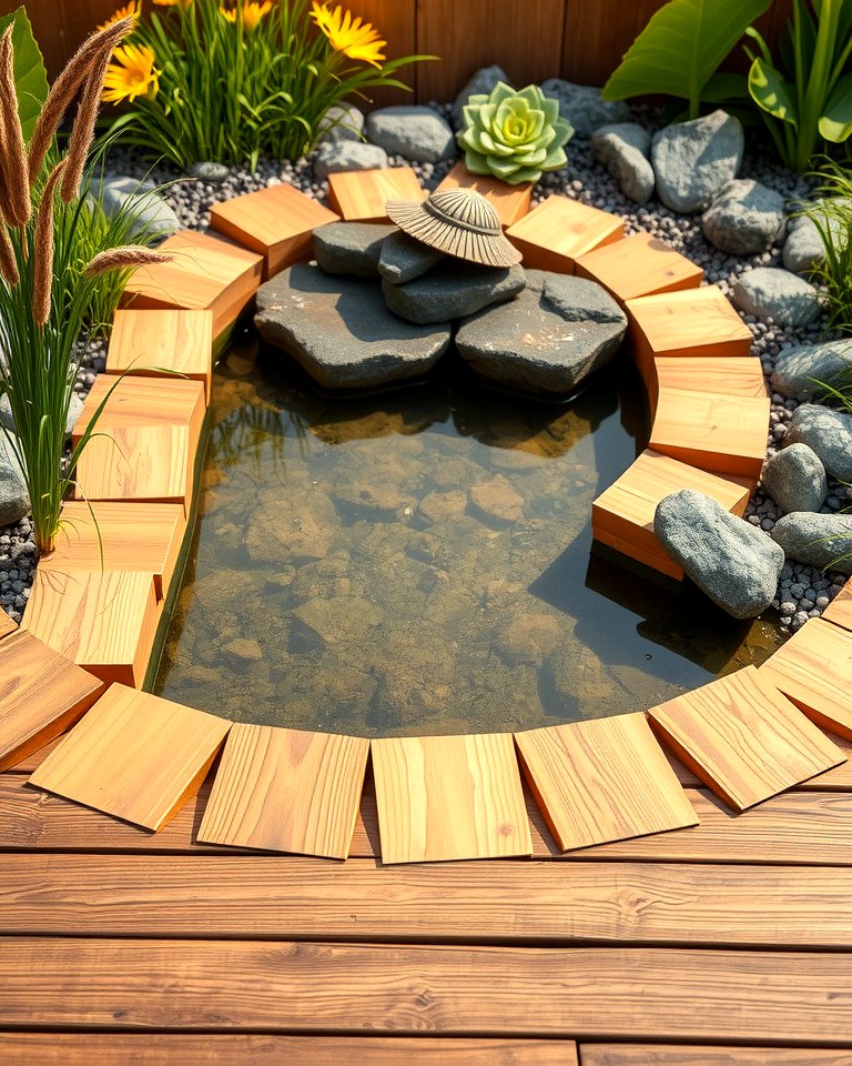 25 Pond Edging Ideas for a Polished Look