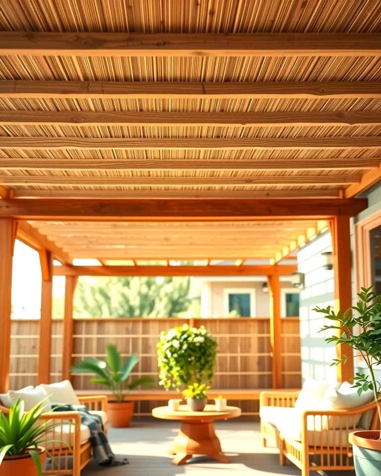 25 Pergola Roof Ideas to Enhance Your Outdoor Living Space