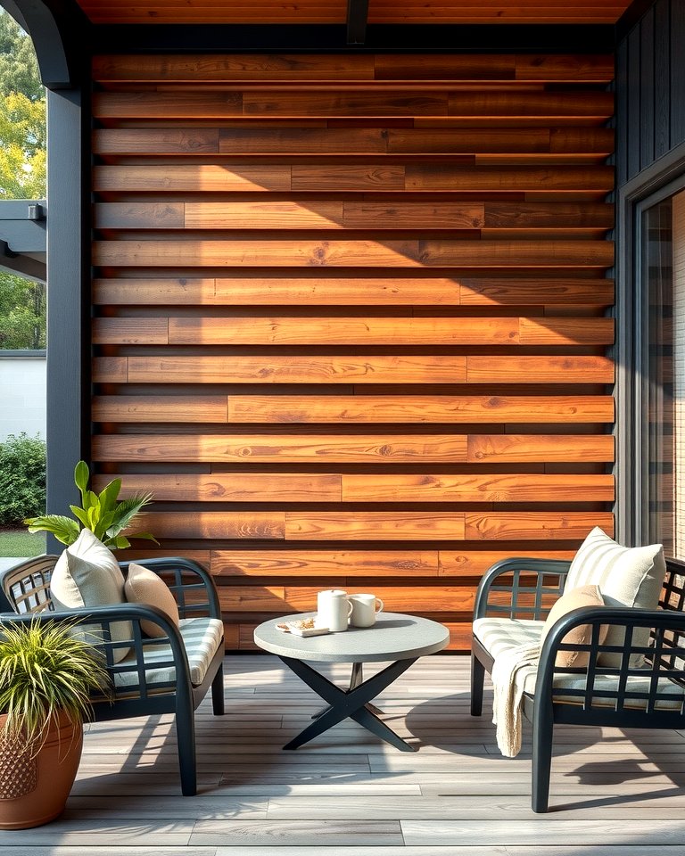 25 Patio Wall Ideas to Transform Your Outdoor Space