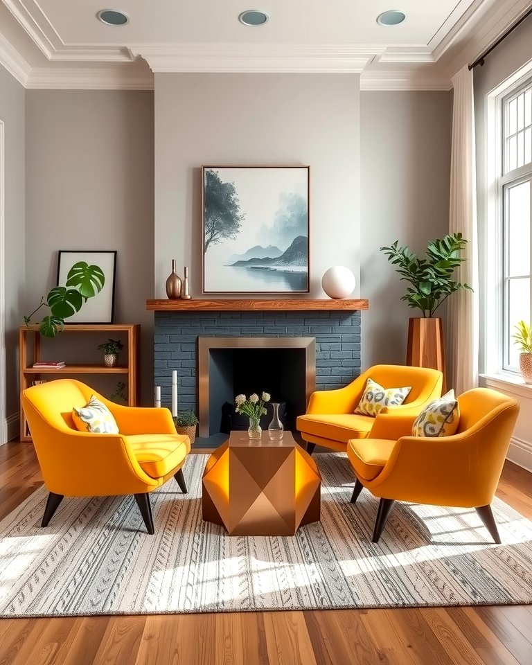 25 Yellow Living Room Ideas to Brighten Your Home