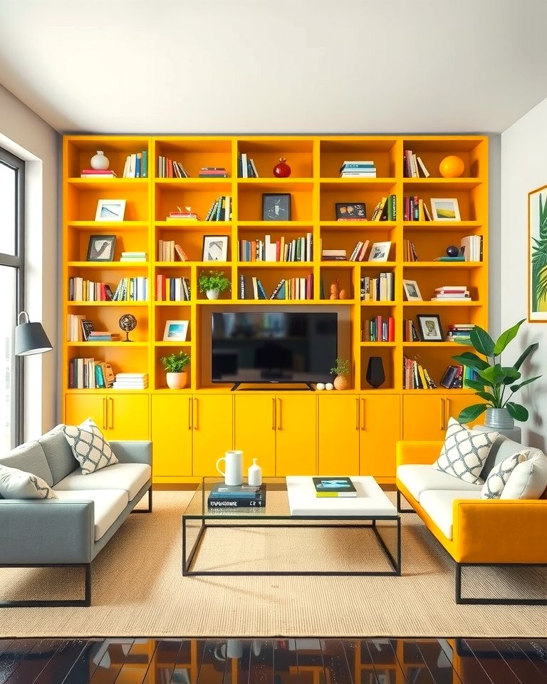 25 Yellow Living Room Ideas to Brighten Your Home