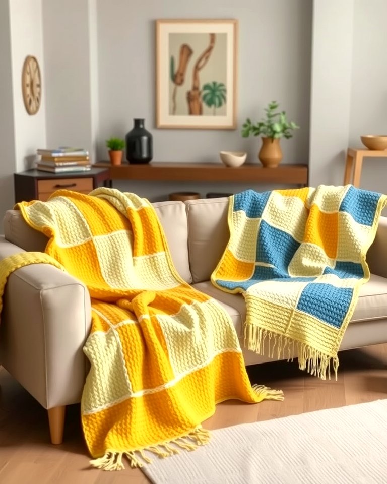 25 Yellow and Blue Living Room Ideas for a Fresh Look