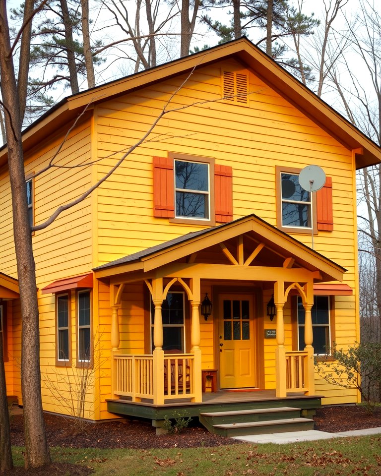 25 Yellow Exterior Home Ideas for a Bright Look