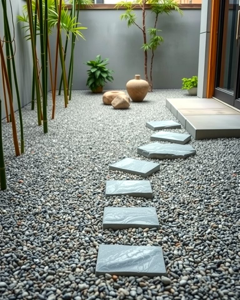 25 Pea Gravel Walkway Ideas for a Charming Garden Path