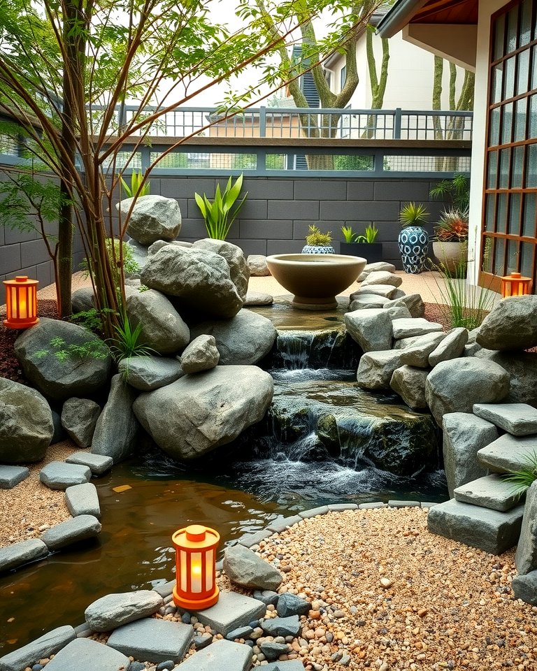 25 Pondless Waterfall Design Ideas for a Serene Backyard