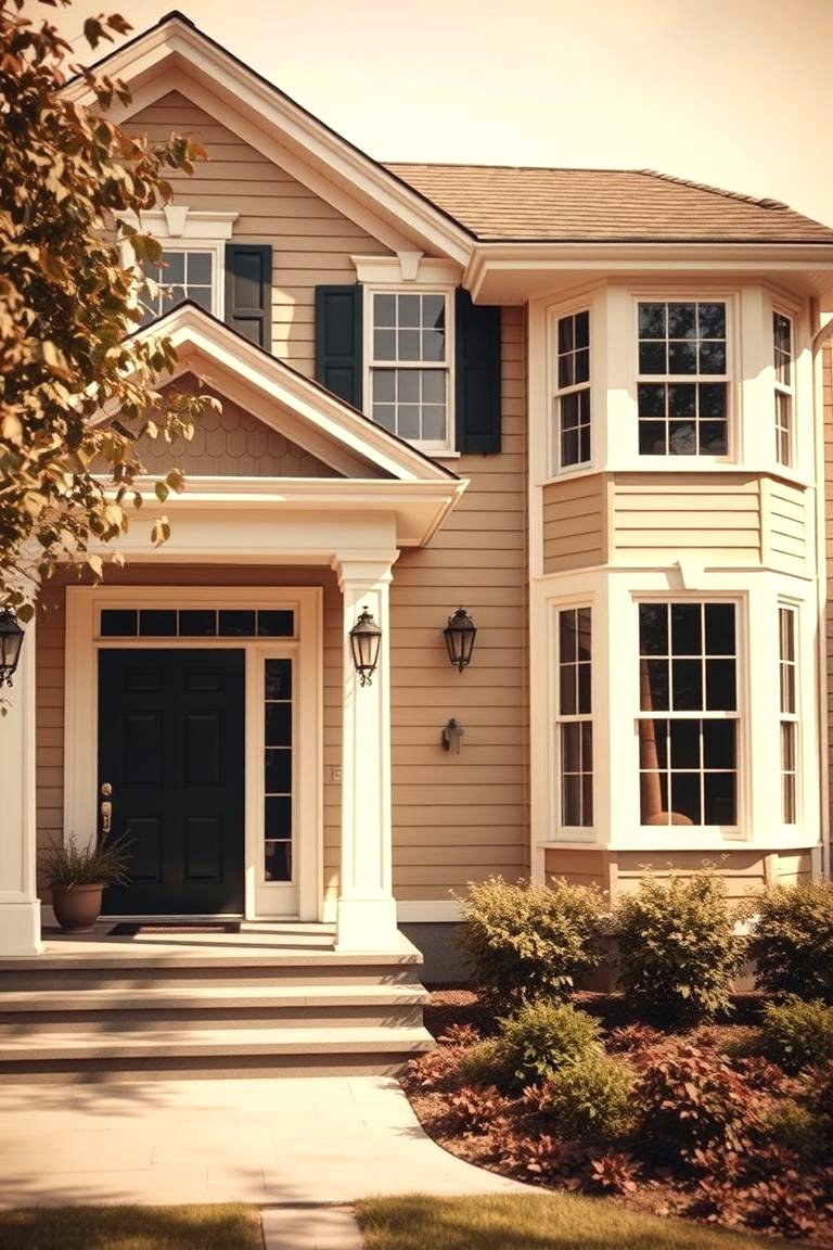 30 Brown Exterior House Color Ideas for Warm Curb Appeal