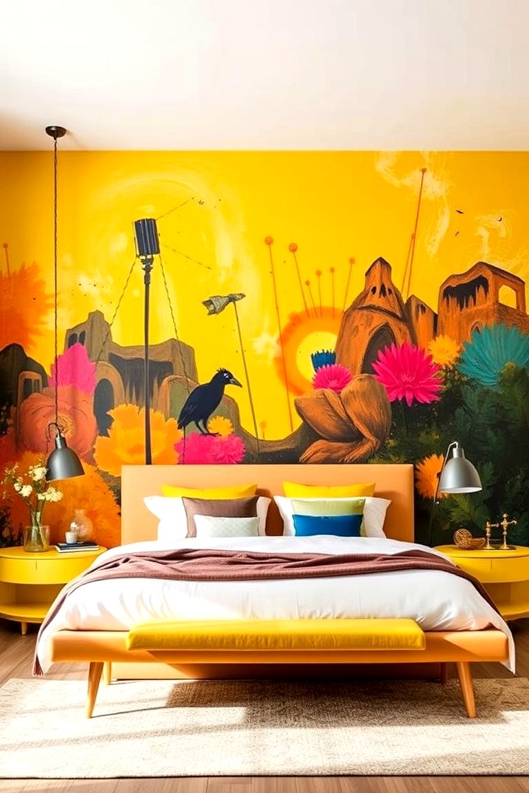 30 Yellow Bedroom Ideas to Brighten Your Sleep Space