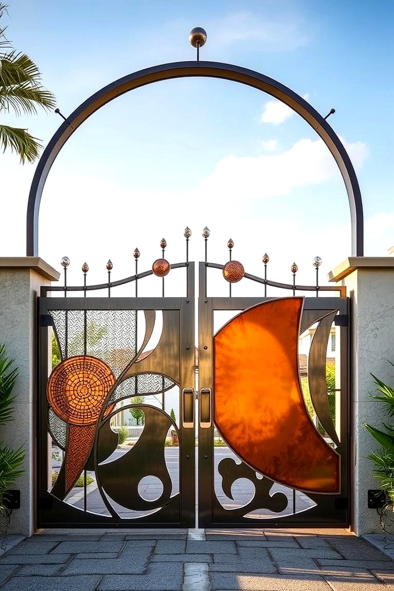 30 Stylish Driveway Gate Ideas for Curb Appeal
