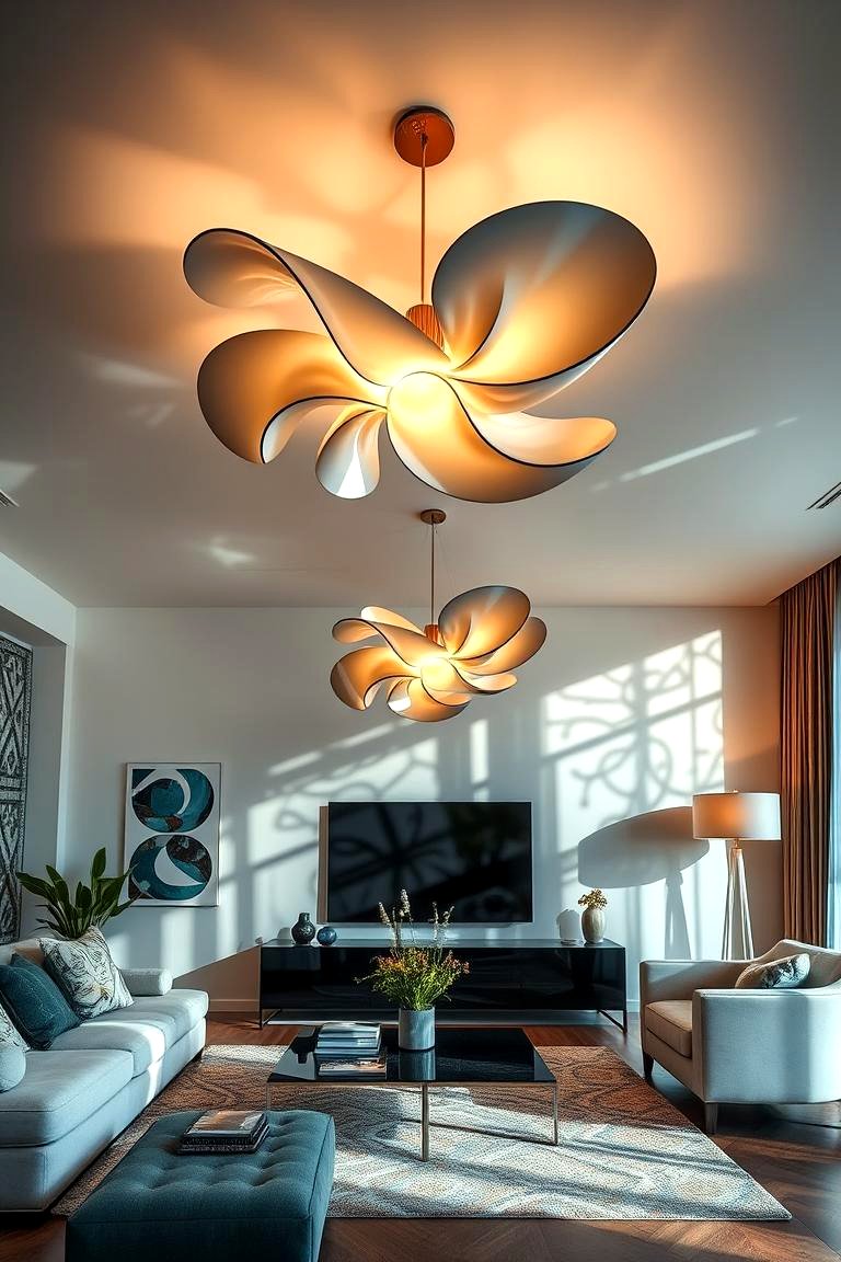 30 Living Room Ceiling Lighting Ideas: Elevate Your Space