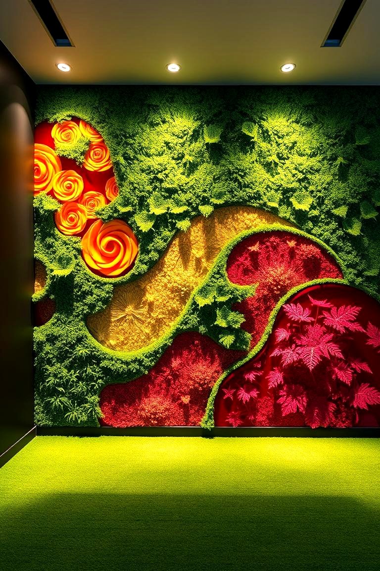 30 Artificial Grass Wall Design Ideas for Urban Oasis