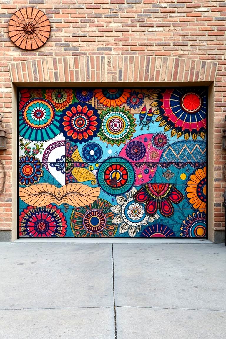 30 Garage Door Mural Ideas for Creative Curb Appeal