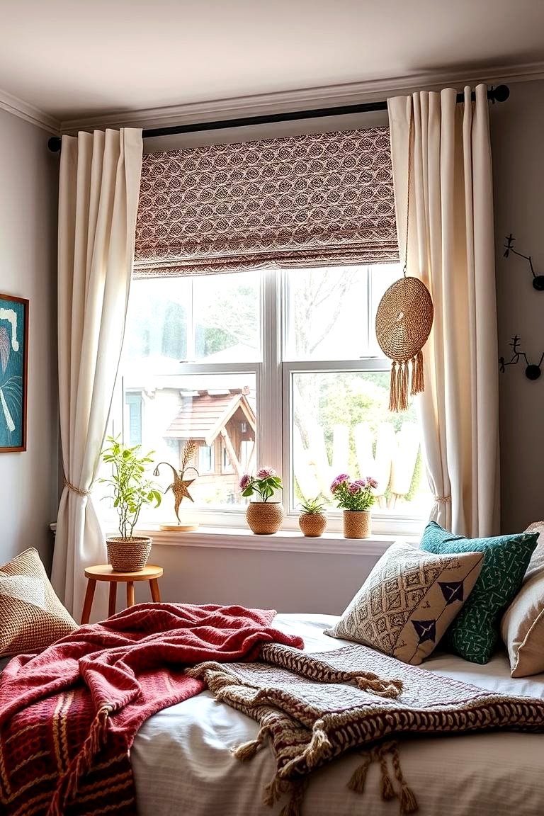 30 Vibrant Boho Teen Bedroom Ideas for Creative Self-Expression